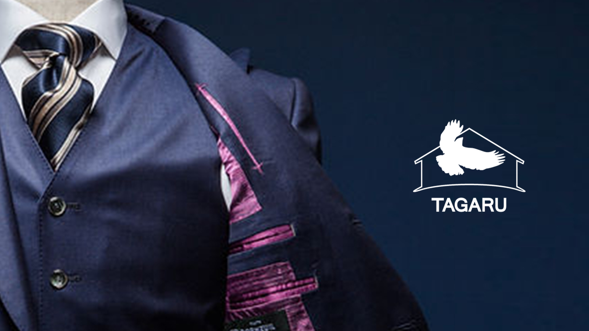 業界最速7日でオーダースーツが自宅に届く!? TAGARUのシミュレーション付ECサイトがOPEN!! - HEROES ONLINE