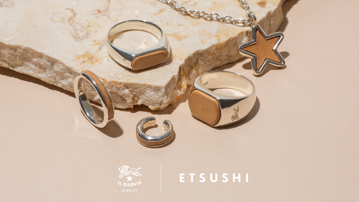「IL BISONTE JEWELRY×ETSUSHI」のコラボジュエリー - HEROES ONLINE